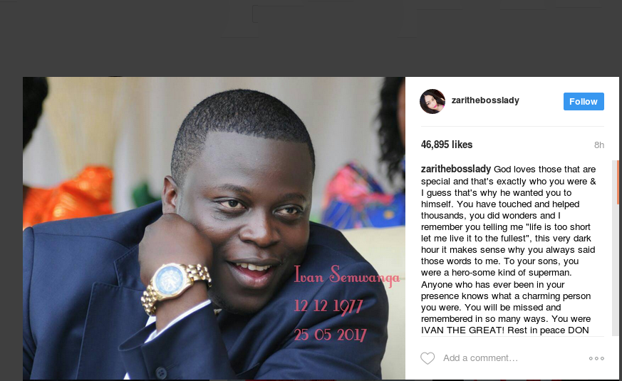 Ugandan Businessman and Socialite Semwanga to Be Laid to Rest ...