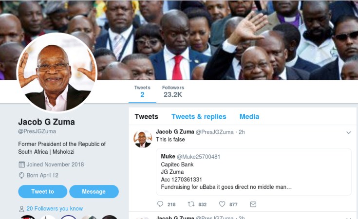 South Africa: Jacob Zuma Joins Social Media Because 'Many People Are ...