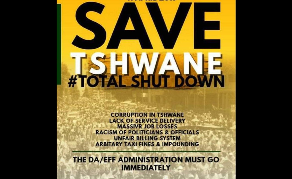 'Chaos' as Total Shutdown Protests Spread Across South Africa ...