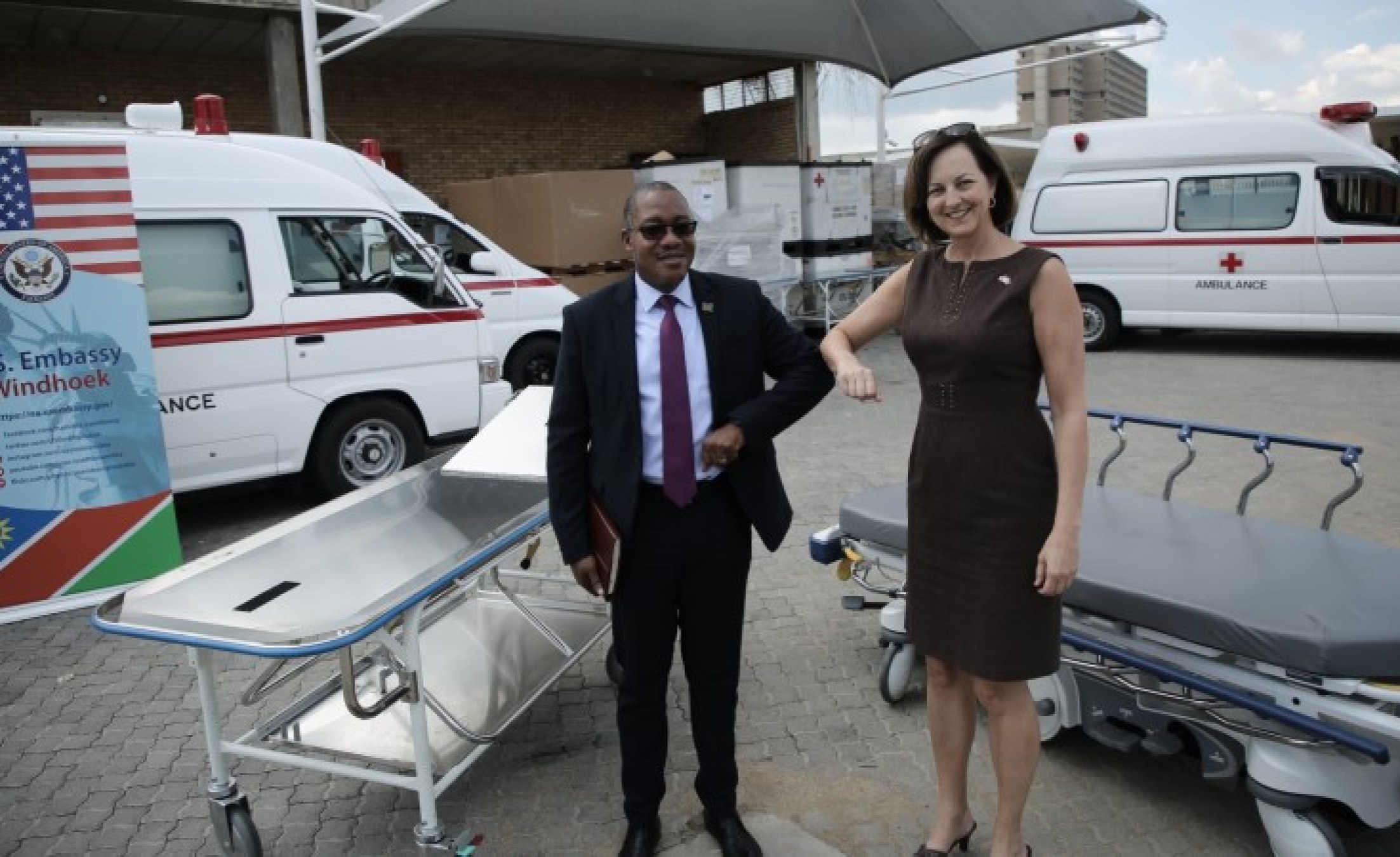 Namibia: U.S. Embassy Donates Ambulances, Medical Equipment for COVID ...