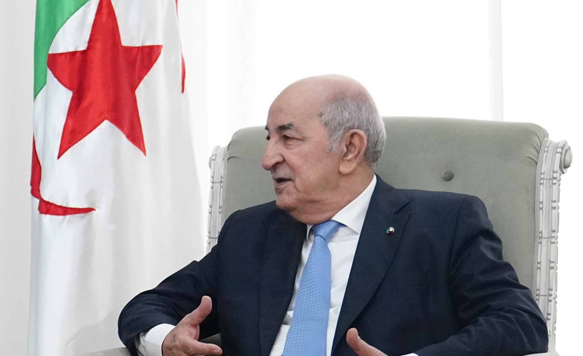 Algeria President Makes First Appearance Since Covid Hospitalization ...